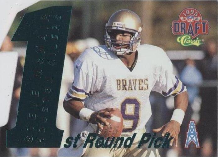 1995 Classic NFL Draft - 1st Round Picks Steve McNair #3 /4500 (RC) for ...