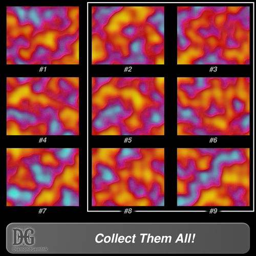 Colorful METAL Abstract Archival FireStorm #235689 Mounting Incl. DGI ...