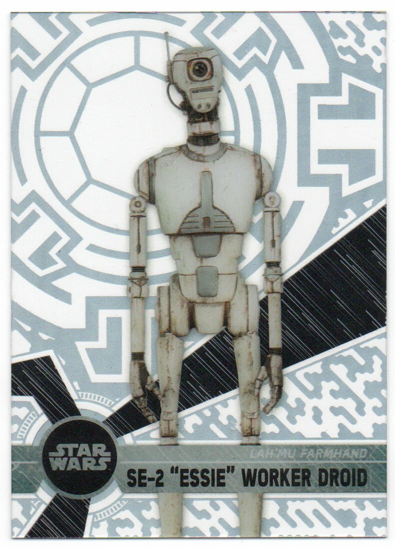 2017 Star Wars High Tek Form 2 Pattern 4 #100 SE-2 "Essie" Worker Droid | eBay