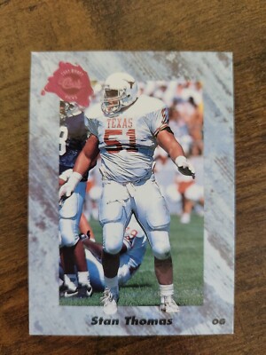 1991 Classic Draft Picks #120 Stan Thomas - Rookie - Chicago Bears ...