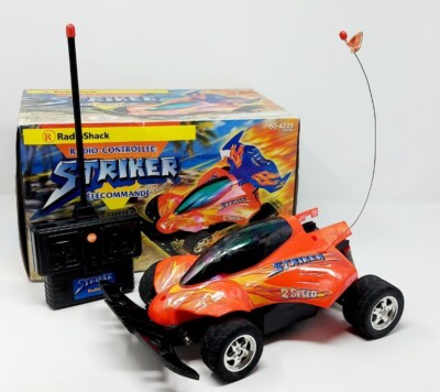 VTG RadioShack RC Striker Radio-Controlled Remote Control Car w Box ...