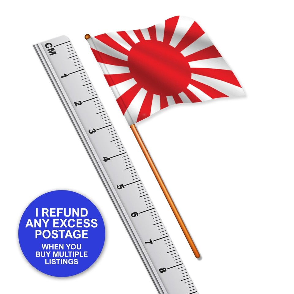 3 X FLAGS Axis Powers WW2 Trio (Quality Vinyl) 1:32 Scale Britains ...