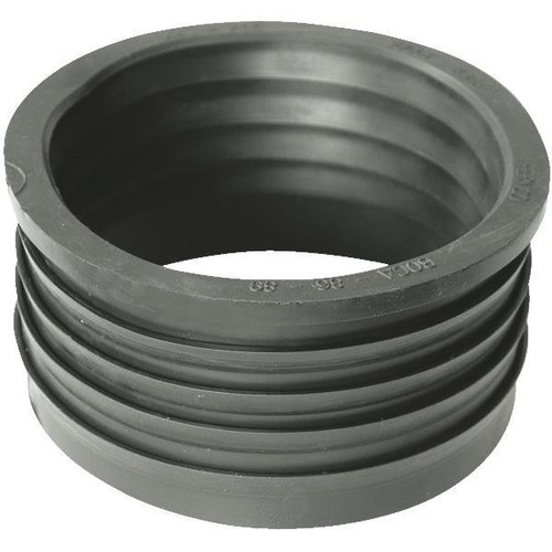 Fernco Rubber 2" X 1 1/2" Cast-Iron Soil Pipe Hub To PVC Adapter ...