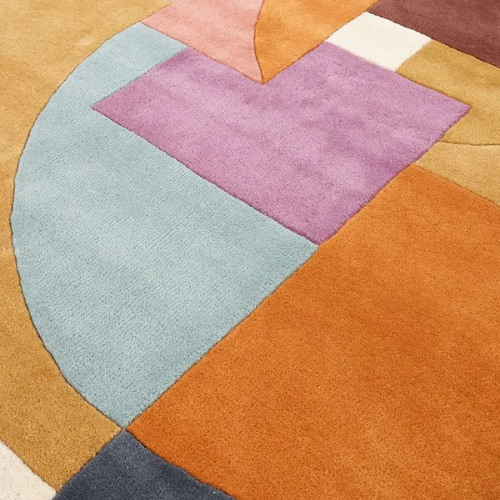 Wool Hand Tufted Modern Rug Carpet Area Handmade Living 100% Wool ...