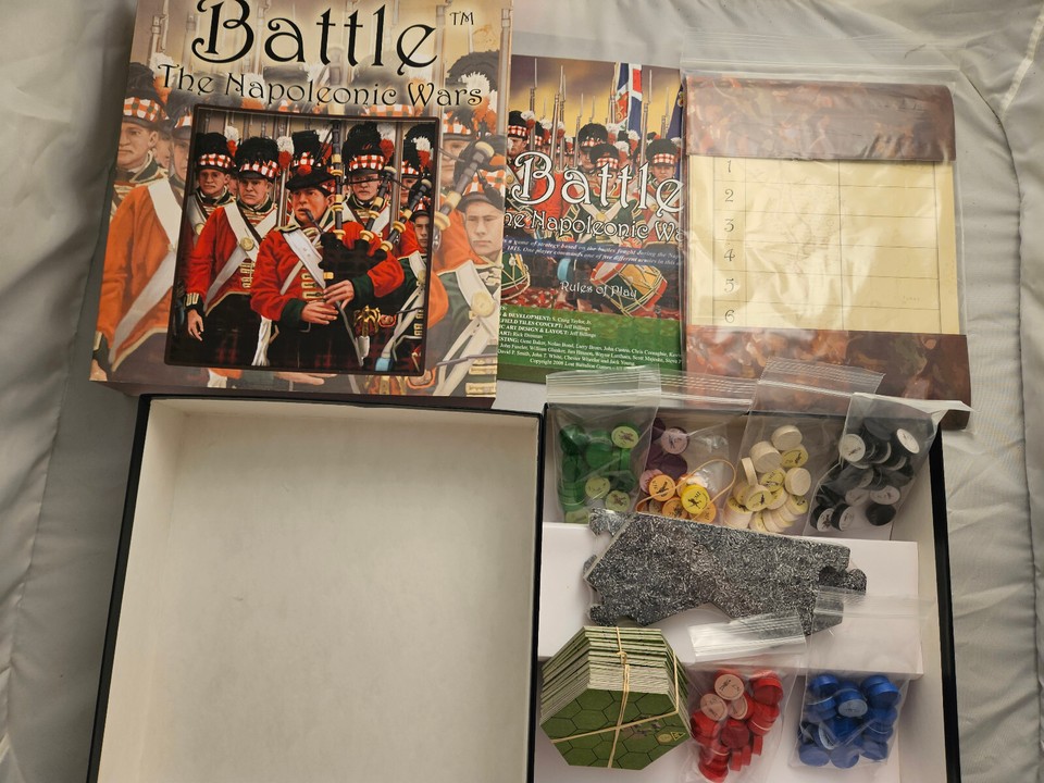 Lost Battalion Wargame Battle - The Napoleonic Wars Box | eBay
