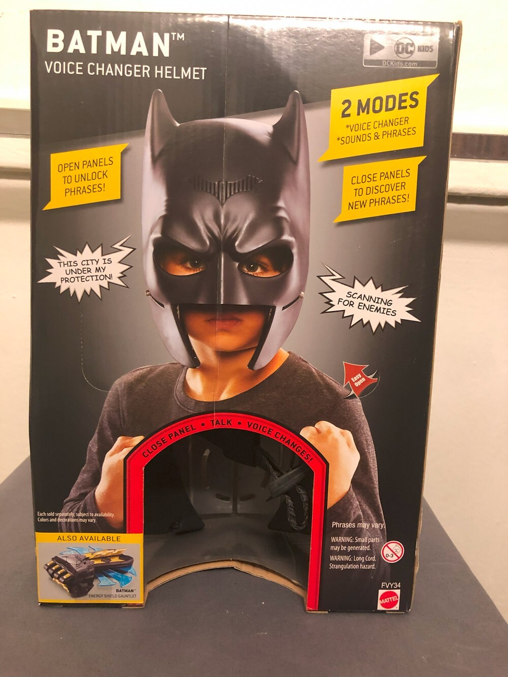 (BATMAN, 2018) VOICE CHANGER HELMET [2 Modes 30 + Sounds & Phrases ...