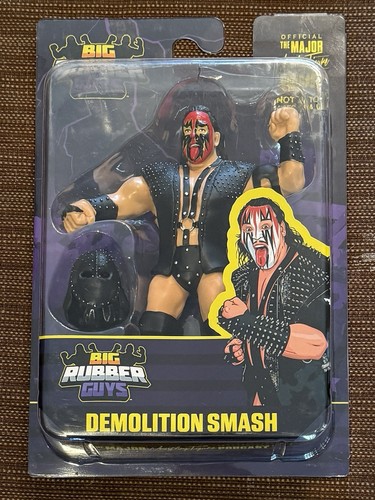 Big Rubber Guys Demolition Smash Red Face Paint CHASE Variant MAJOR | eBay