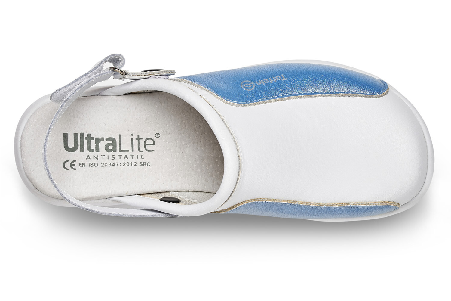 Toffeln Ultra Lite 0696 - Shiny Blue - Womens Work Clogs | eBay UK