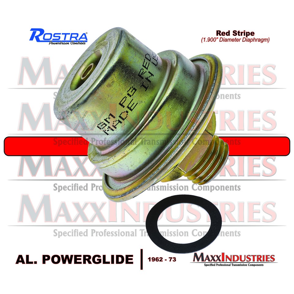 1962-73 Aluminum Powerglide Adjustable Vacuum Modulator 2-speed PG | eBay