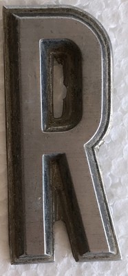 1967 Dodge Polara Hood Letter "R" CC2839293 | eBay