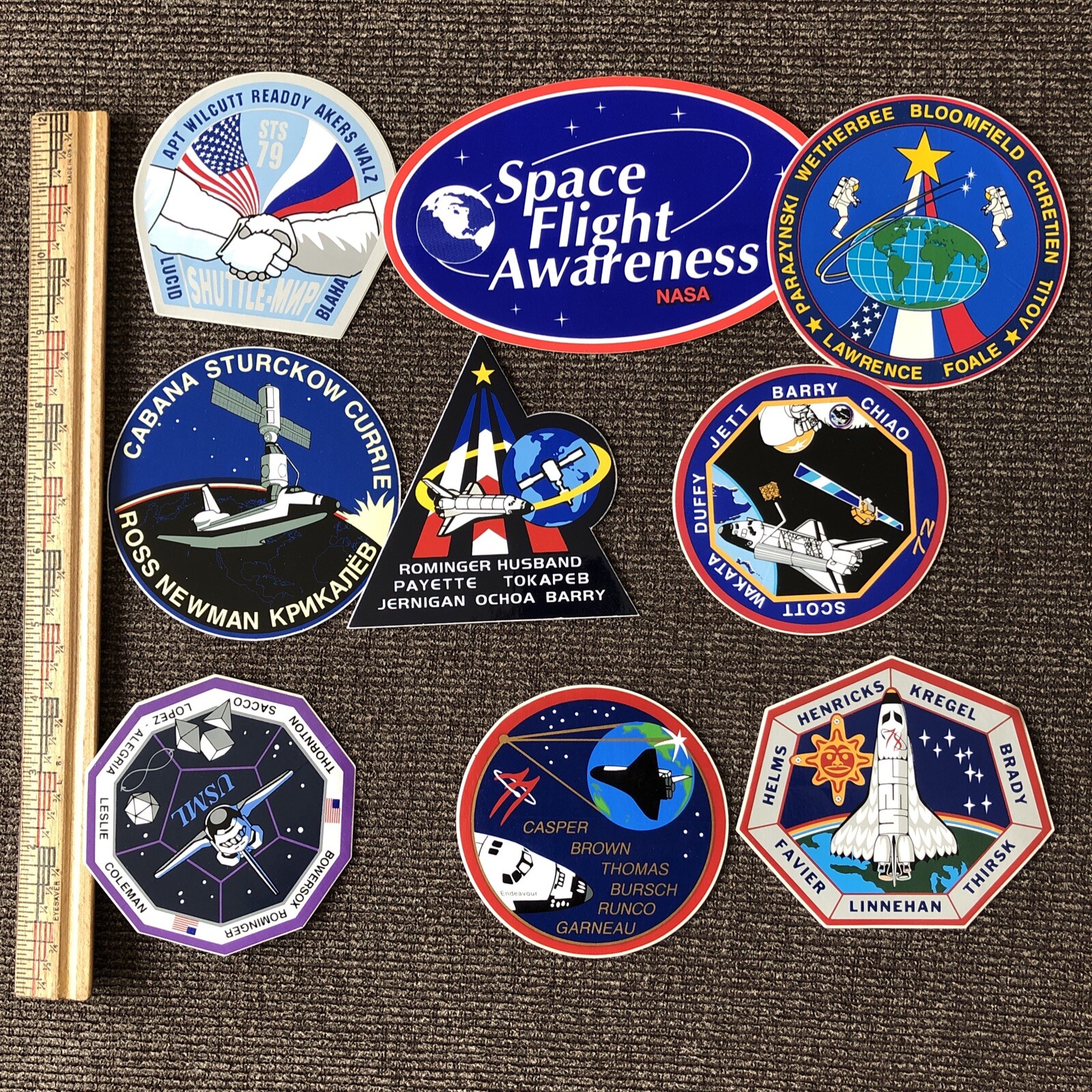 Nasa Patches Stickers