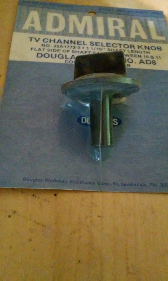 ADMIRAL TV CHANNEL SELECTOR NOS no 33A1772-3 | eBay