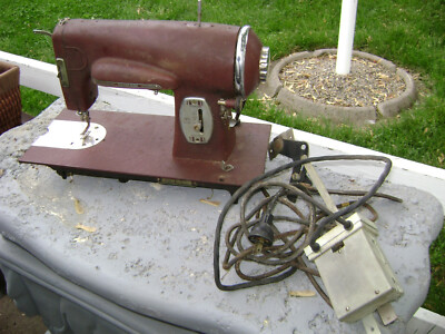Vintage Kenmore Rotary Electric Sewing Machine 117 series model 117-95 ...