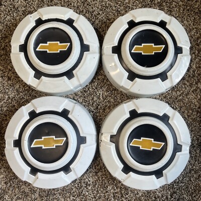 4 Set Chevy C10 K10 1/2 Ton OEM Wheel Center Rim Cap Cover Lug Hub Dog ...