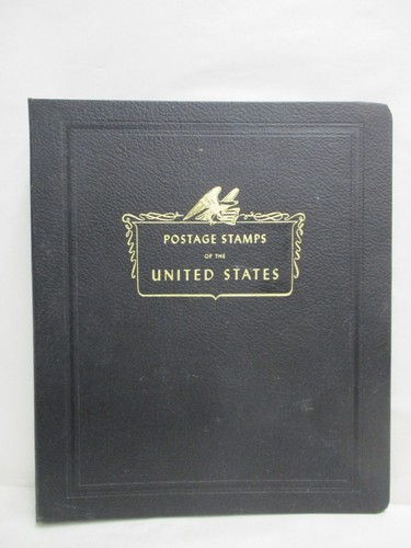 White Ace #100 Style Black Album BINDER ONLY Postage Stamps of the ...