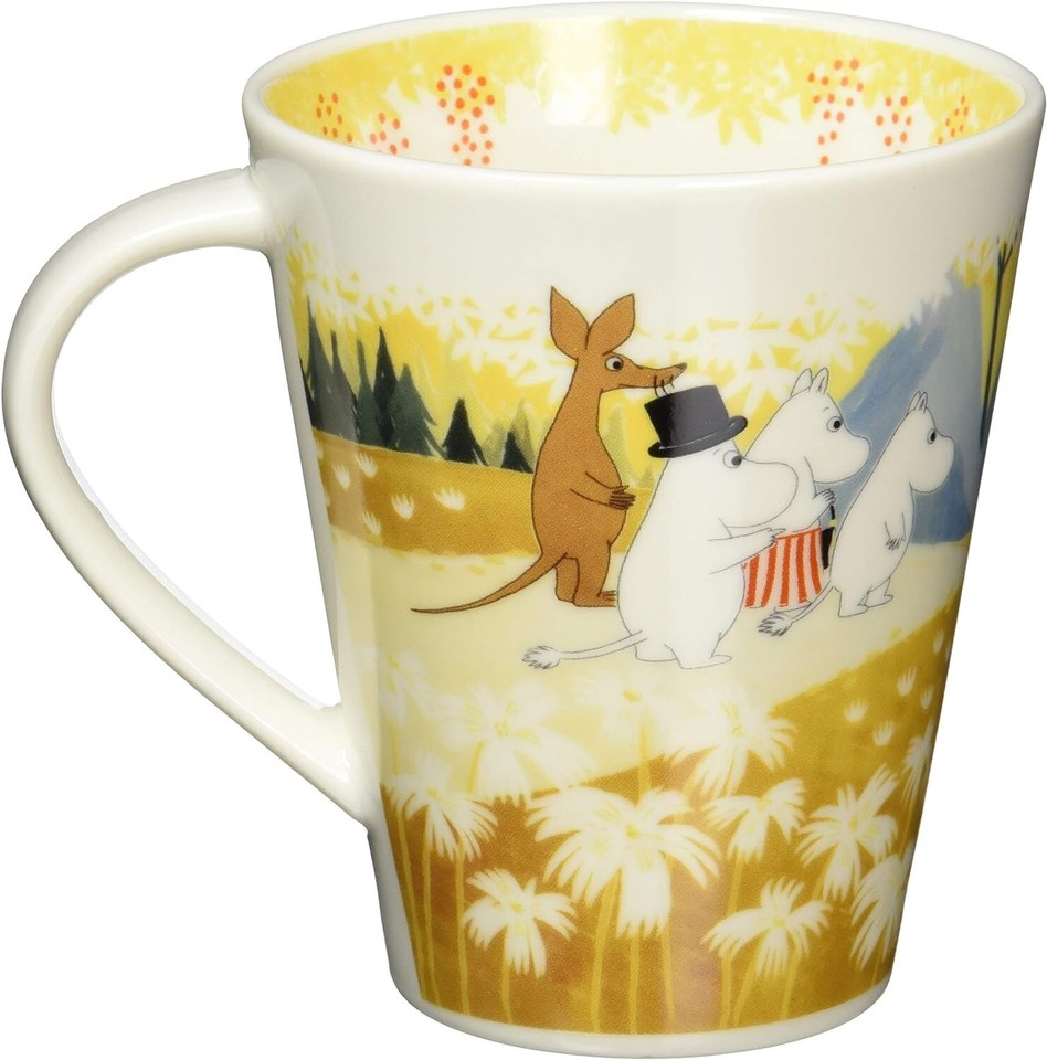 MOOMIN Big Mug Cup 500ml luonto Moomin House Watercolor Touch MADE IN ...
