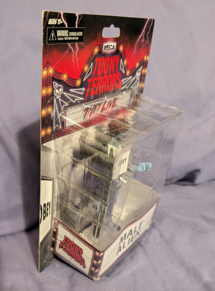 NECA Toony Terrors Series 7 They Live MALE ALIEN 6" Action Figure NEW ...