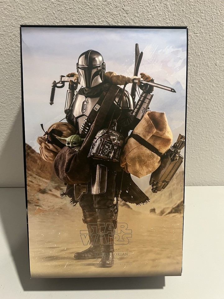 Hot Toys Sar Wars The Mandalorian Deluxe 12 in 1/6 Scale Action Figure ...