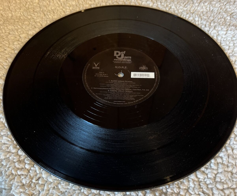 N.O.R.E - Nothin' - 12 Inch Remix Neptunes Pharrell Swizz Beatz 2002 ...