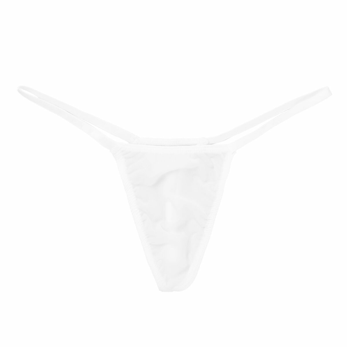 Men's See Through Pearl Bikini Briefs Underwear Shorts G-string Thong ...
