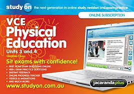 StudyOn VCE Physical Education Units 3&4 & Booklet | eBay Australia