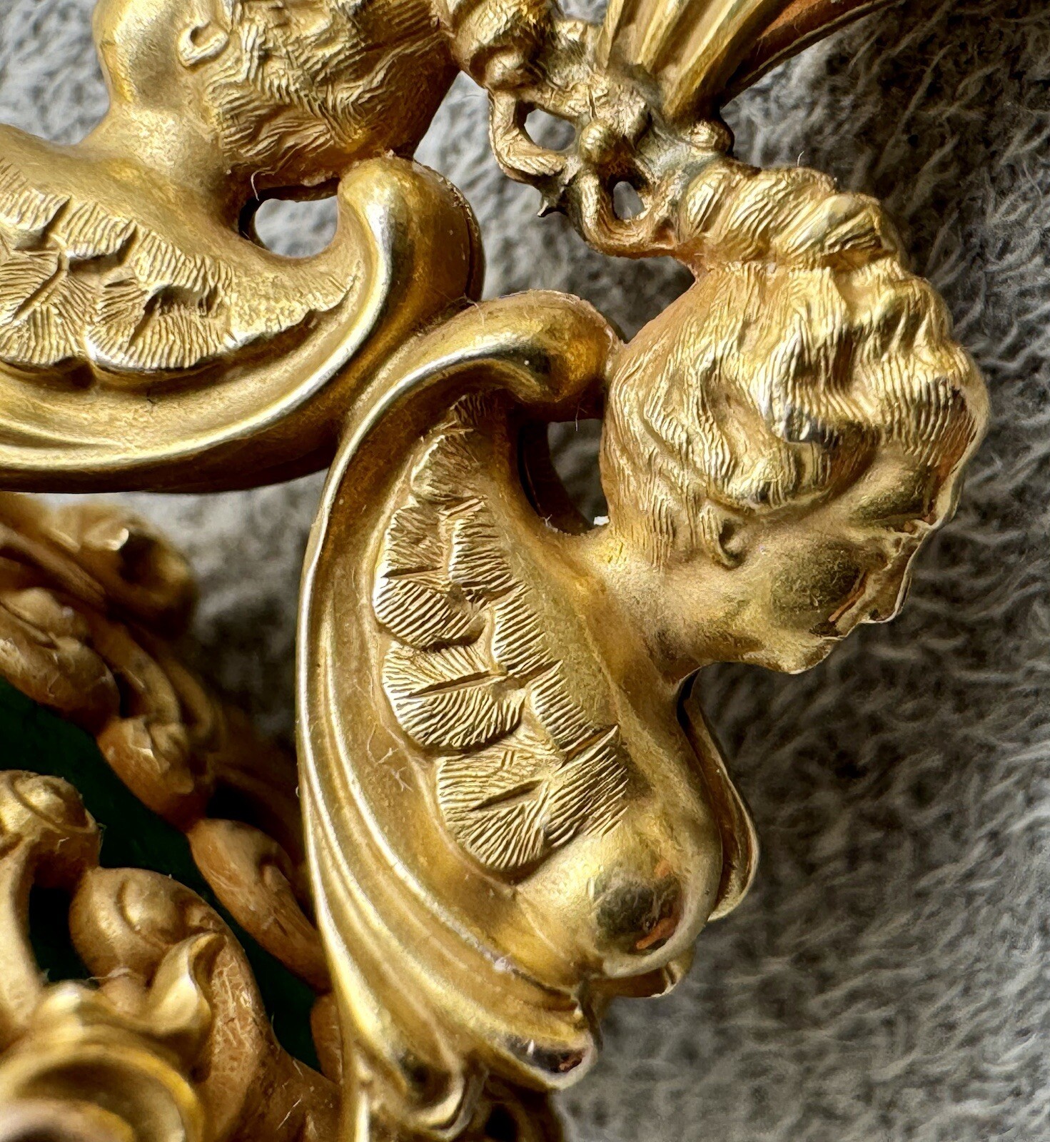 Carter Gough & Co Art Nouveau 14k Gold Nephrite Jade Fob | eBay