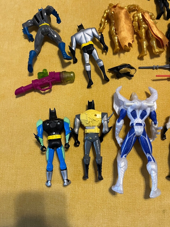 Batman Lot Vintage & Modern figures weapons - Kenner DC Hasbro 2-face ...