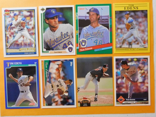 Tom Edens 8 Card Lot | eBay