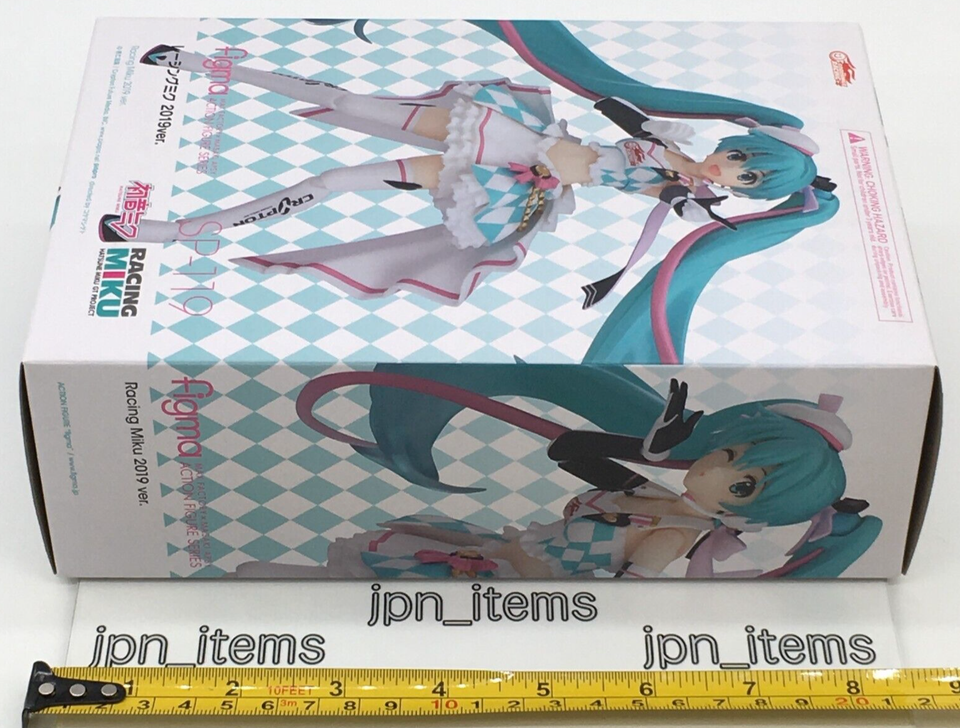 Racing Miku Hatsune 2019 figma SP-119 Vocaloid Action Figure Good Smile ...