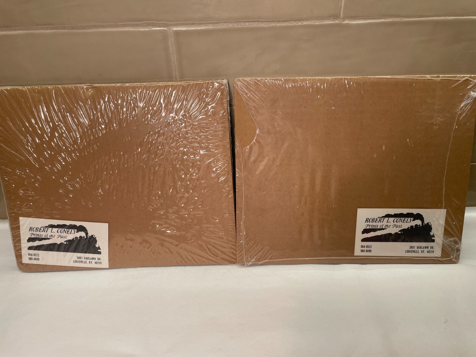 Robert L Conley Set of Signed Railroad Prints of the Past - New Sealed ...