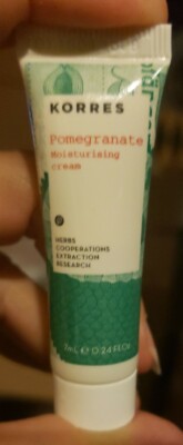 Korres Pomegranate Moisturizing Cream - Sample Size .24 oz - NEW | eBay