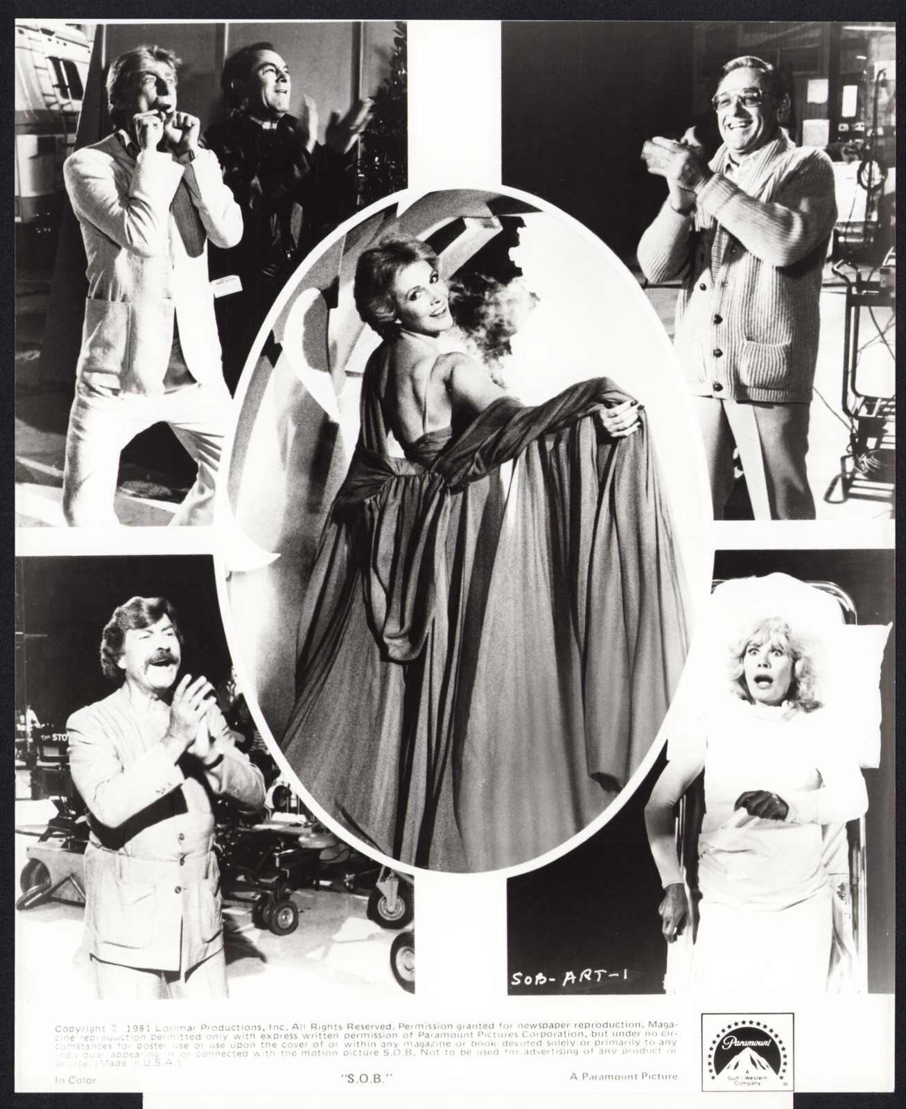 JULIE ANDREWS Original Movie Press Photo SOB Blake Edwards Comedy | eBay
