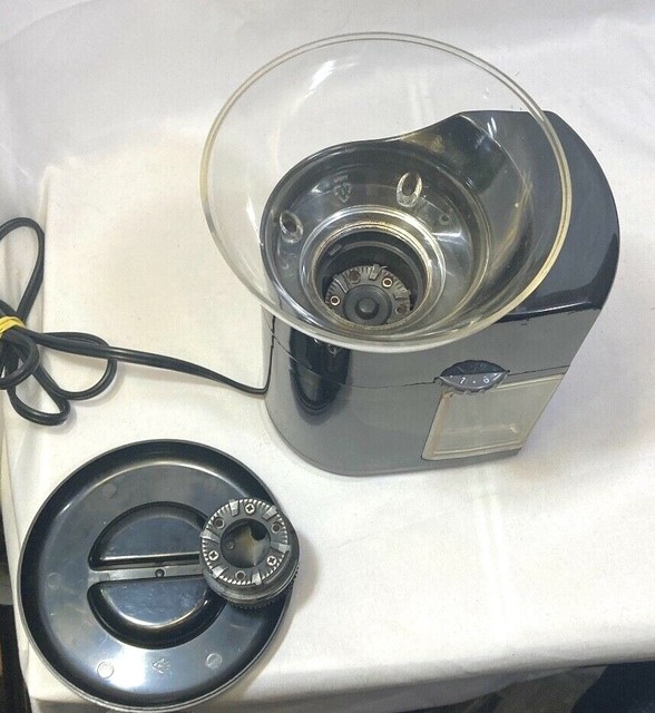 Capresso 558 Burr Coffee Grinder Adjustable Grind French Press Espresso ...