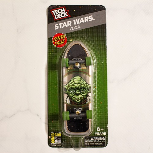 Tech Deck Santa Cruz x Star Wars Yoda Comic-Con 2014 Exclusive Rare ...