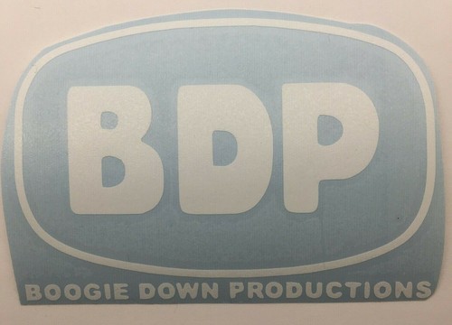 BDP Boogie Down Productions High Quality Die Cut Sticker Hip Hop Rap ...