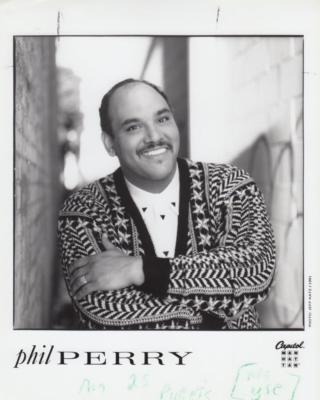 Phil Perry- Music Memorabilia Photo | eBay