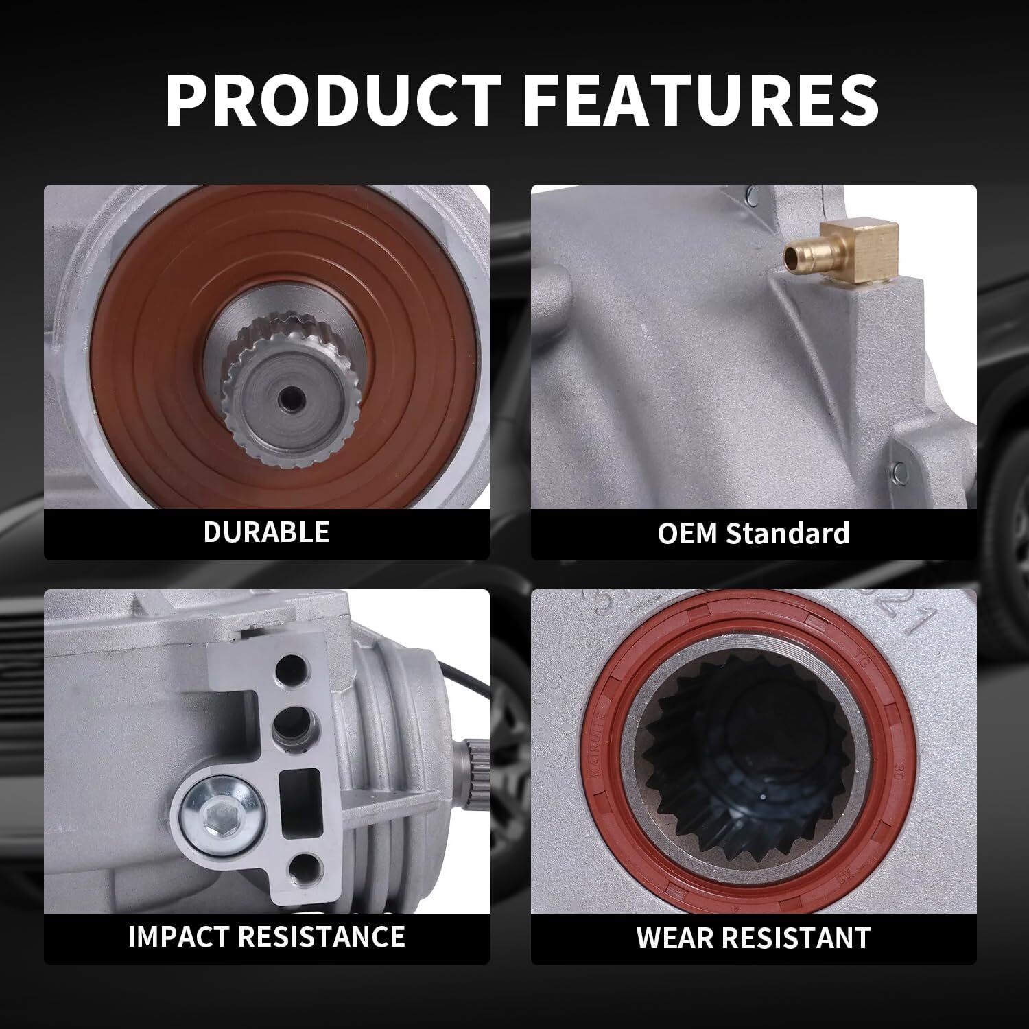 Front differential for Polaris Ranger/RZR/ACE 325 570 800 900 1000 ...