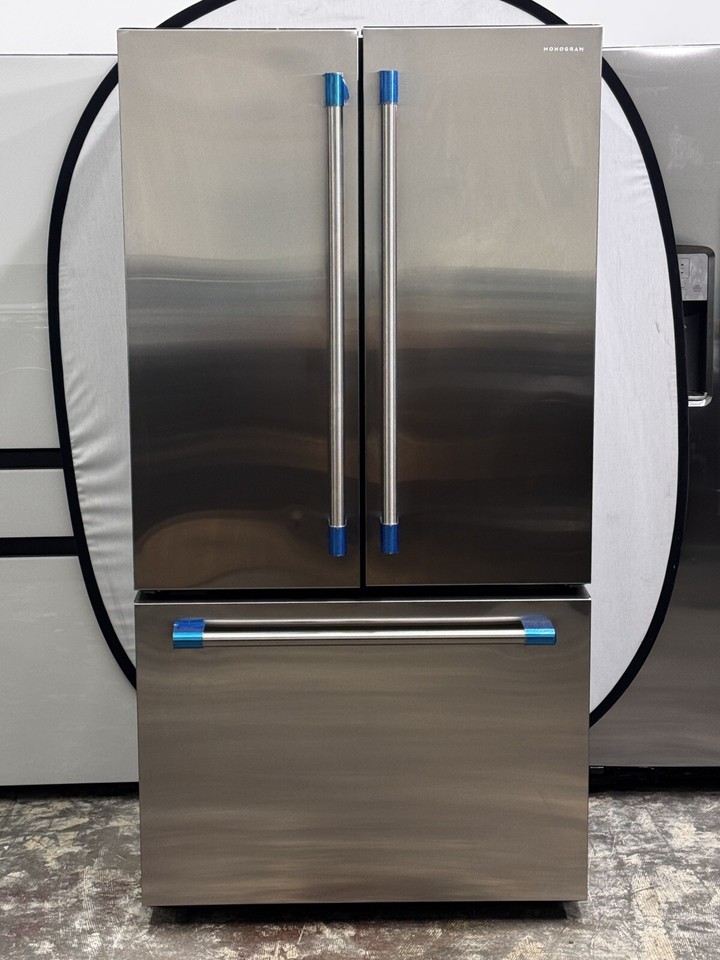 Monogram ZWE23NSTSS 36 Inch French Door Smart Refrigerator, stainless ...