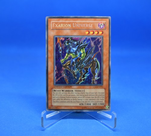 Yu-Gi-Oh! Exarion Universe [CT2-EN002] Secret Rare Ltd Ed LP/MP | eBay