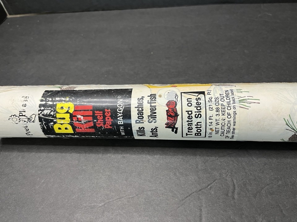 Pretty Please Bug Kill Shelf Paper Brown & Bellow OWL Shelf Liner 18"W ...