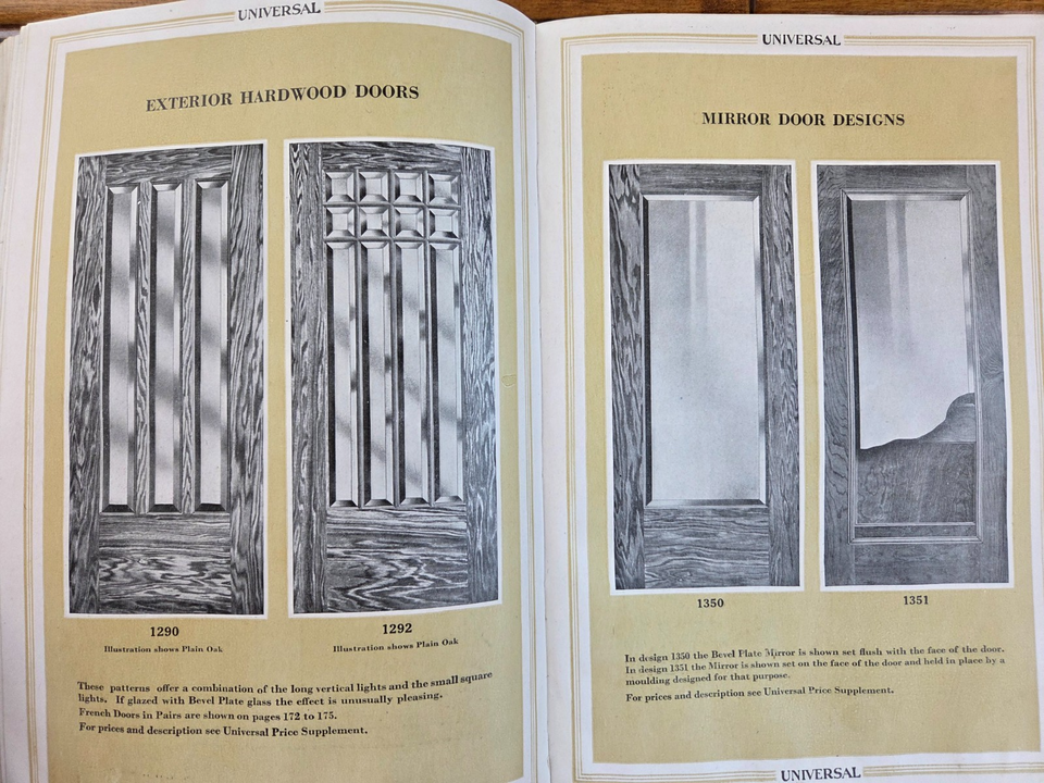 1922 Segelke & Kohlhaus Mfg. Co. Universal Millwork Catalog La Crosse ...