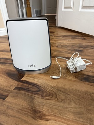 NETGEAR Orbi RBR850 Router Tri-Band Mesh WiFi 6, White | eBay