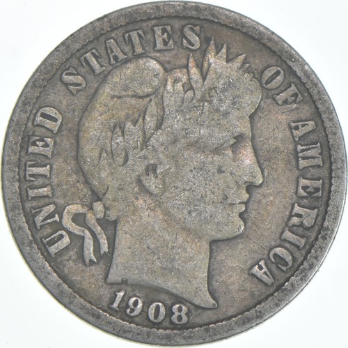 BETTER Date - 1908-D Barber Dime - Look it up! *698 | eBay
