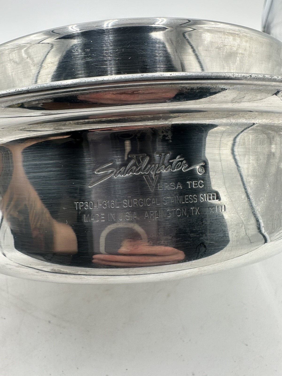 Saladmaster Versa Tec 9" Skillet Fry Pan TP304-316 Surgical Stainless w ...