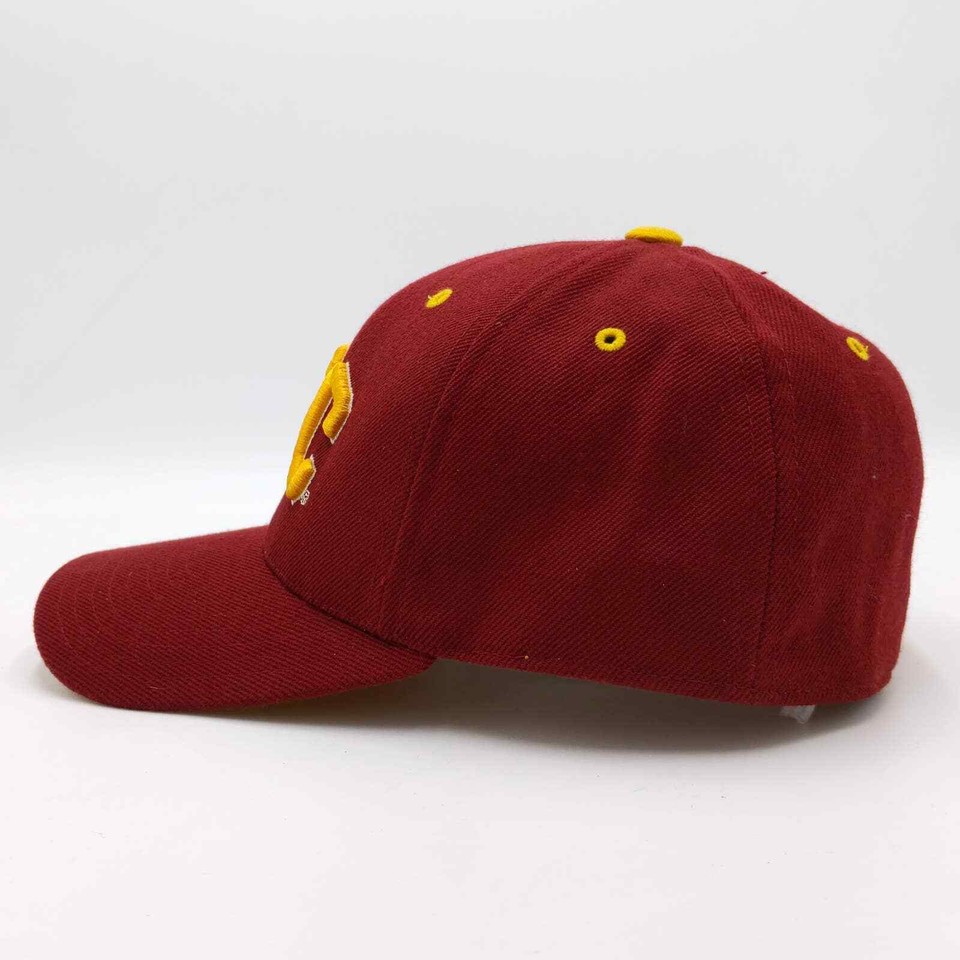 Vintage USC Trojans Wool Fitted Hat NCAA University College Sport Red ...