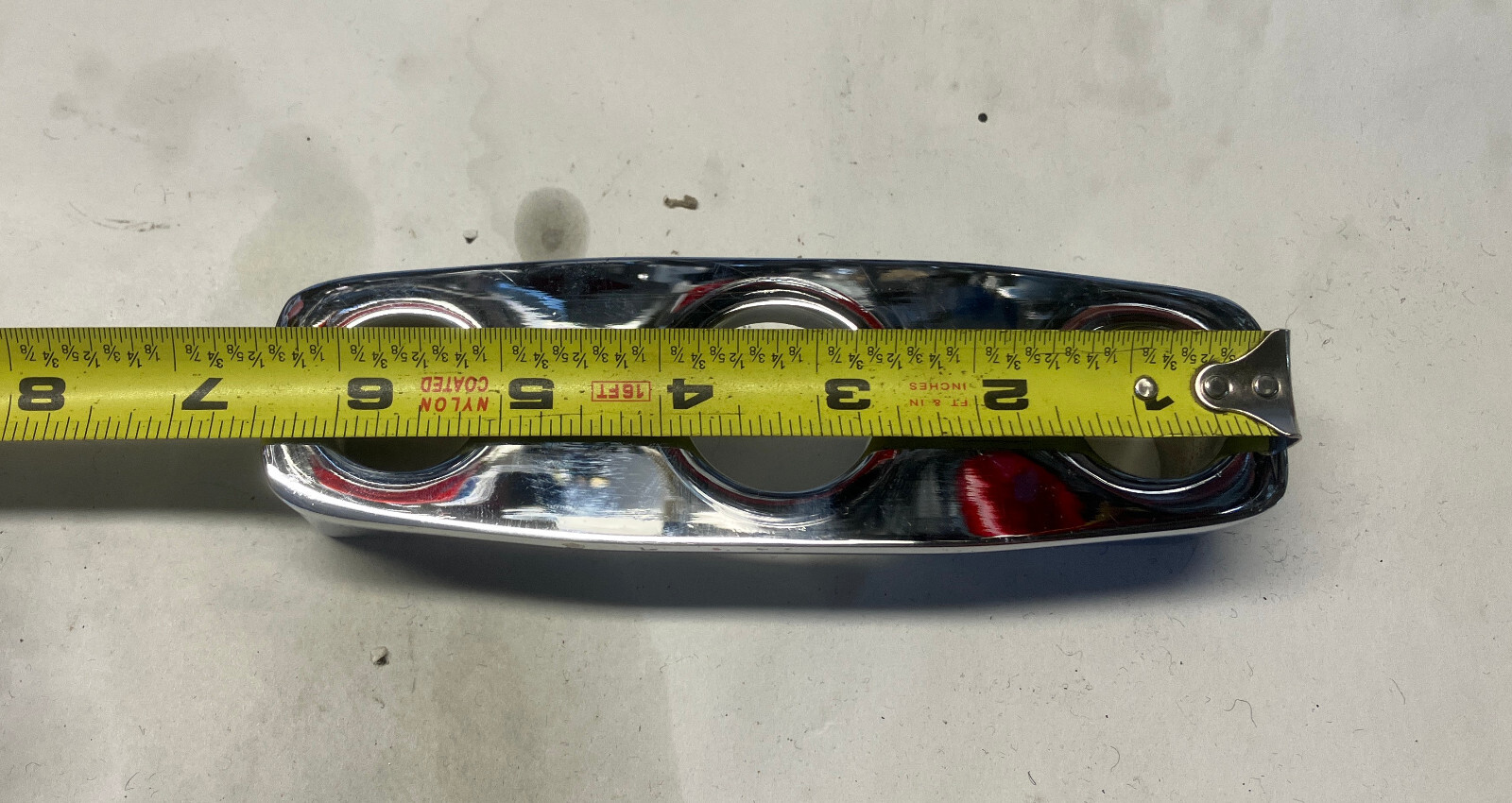 HARLEY CHROME SPRINGER TOP CLAMP INLINE SPRINGER VINTAGE COPPER BOBBER ...