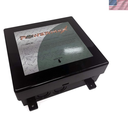 30 Amp Automatic Transfer Switch with 12V DC Relay for Seamless RV ...