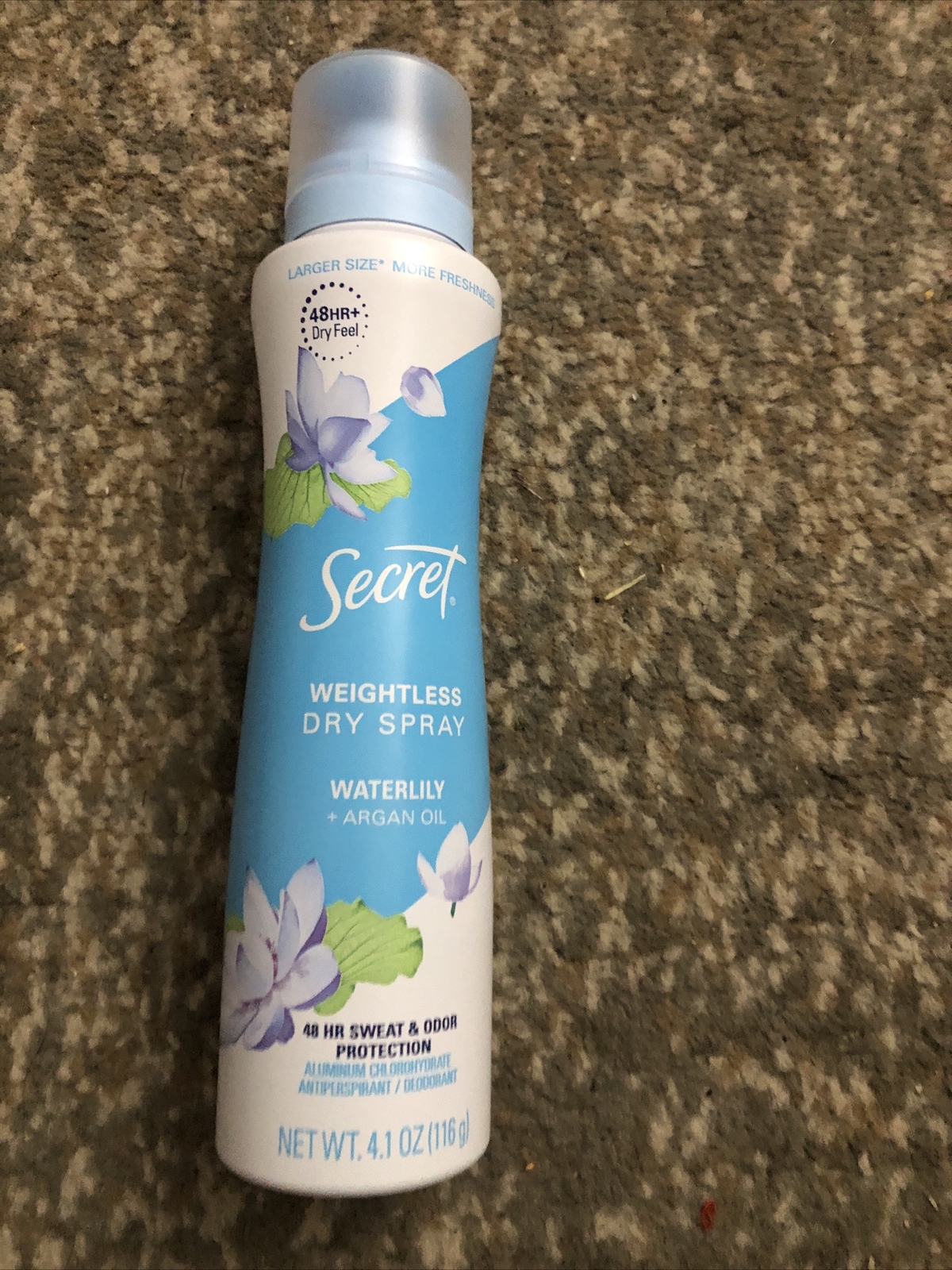 Secret Dry Spray Antiperspirant Deodorant 4.1 Oz - Waterlily | eBay