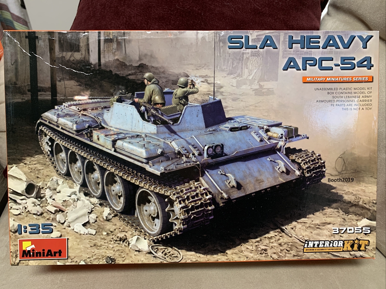 Miniart 1/35 South Lebanon Army T-55 APC military model kit #37055 | eBay
