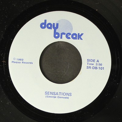 DAY BREAK: sensations / don't know where i'm going PLAQUA 7" Single 45 ...